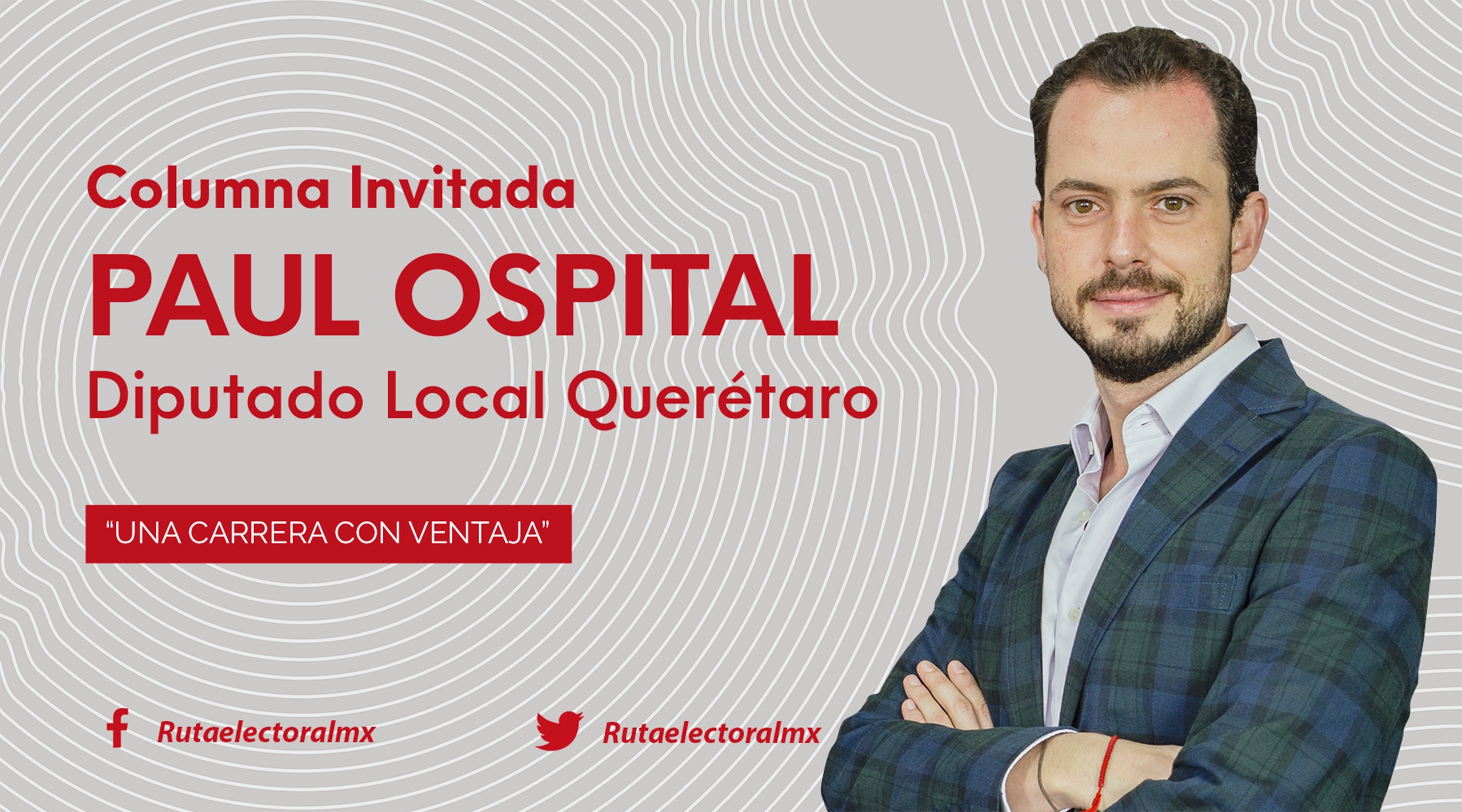 Una carrera con ventaja: Paul Ospital - Ruta Electoral