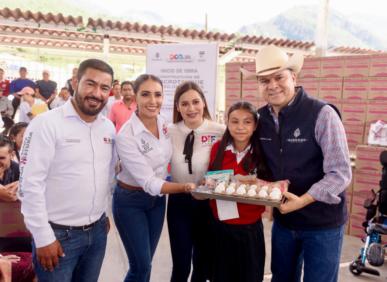 Hasta las Quebradas llevan Marisol y Esteban obras y acciones con valor ...